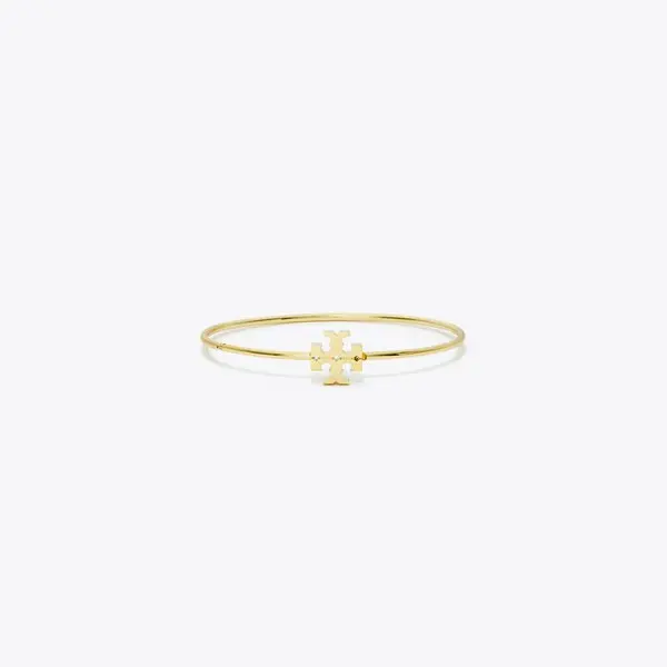 Tory Burch Icon Hinged Cuff - Tory Gold