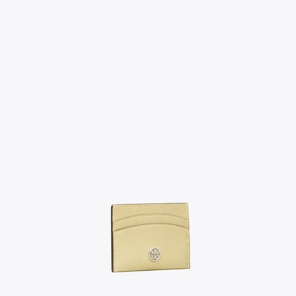 Tory Burch Robinson Card Case - Praline