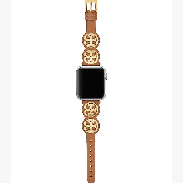Tory Burch Miller Band For Apple Watch® Leather, 38 Mm 40 Mm 