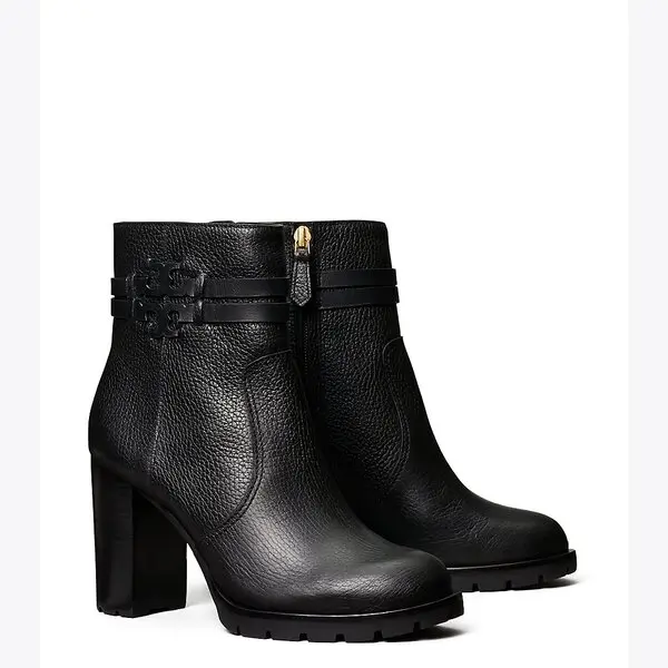 Tory Burch Leigh 90mm Lug Sole Bootie