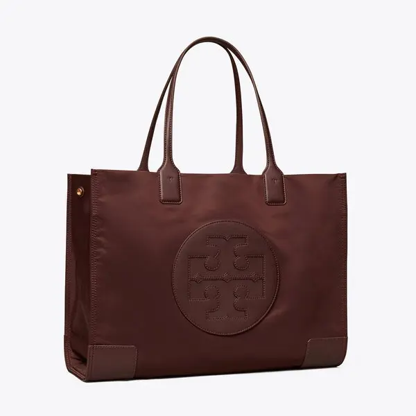 Tory Burch Ella Tote Bag In Tempranillo - 47% Off | Editorialist