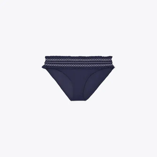 Tory Burch Costa Bikini Bottom - Tory Navy/ivory