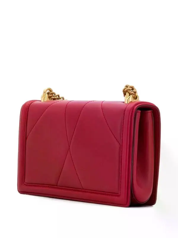 Dolce & Gabbana Medium Devotion Shoulder Bag - Red