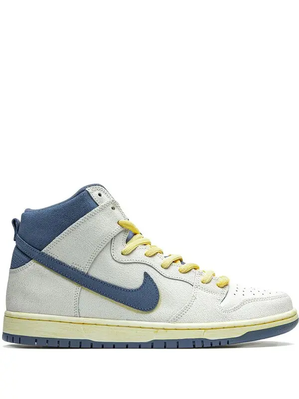 Nike X Atlas Sb Dunk High Pro Lost At Sea Sneakers - White