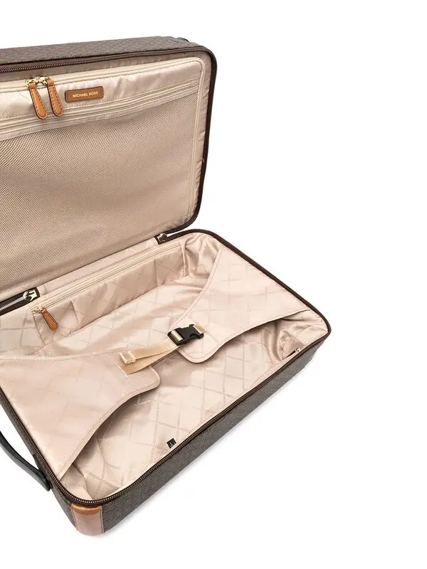Michael Kors Monogram Print Suitcase