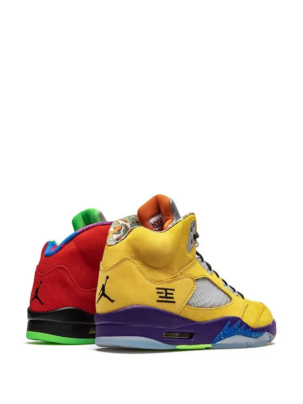 JORDAN Air Retro What The Sneakers - Yellow