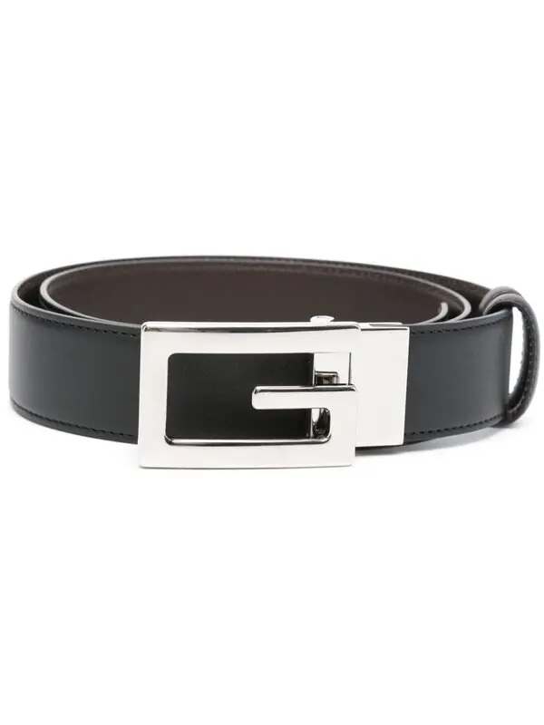 Gucci Logo-buckle Reversible Belt