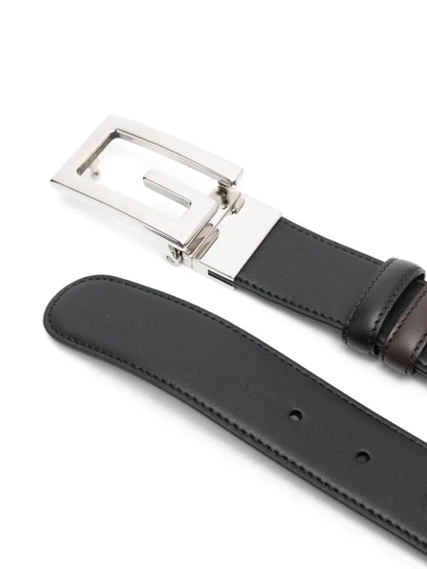 Gucci Logo-buckle Reversible Belt