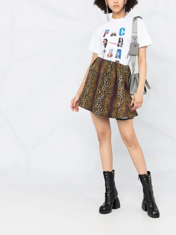 Rabanne Organic Cotton Logo Print T-shirt