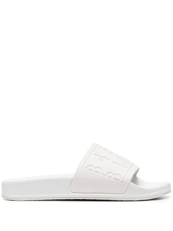 MAISON MARGIELA Logo Embossed Slides