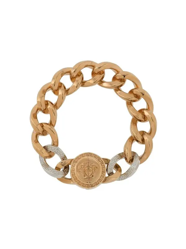 Versace Medusa Chain Bracelet - Gold