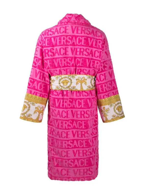 Versace I Love Baroque Bathrobe - Pink