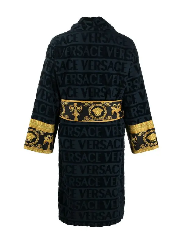 Versace I Love Baroque Bathrobe - Blue