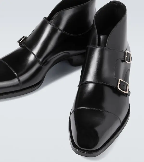 TOM FORD Sutherland Double Monk Strap Shoes