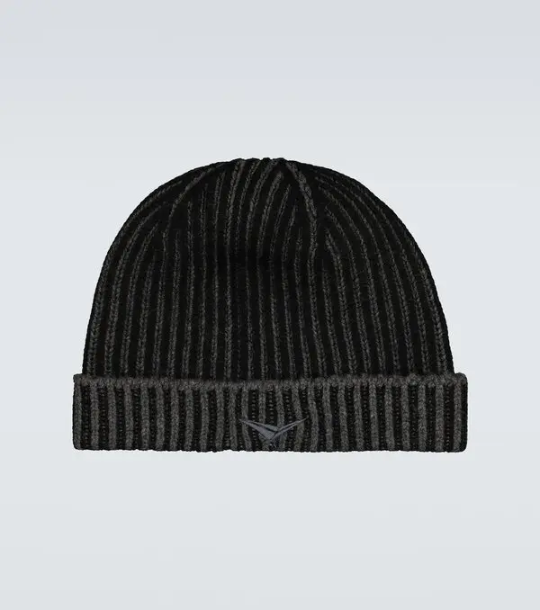 Sease Dinghy Cashmere Beanie - Black