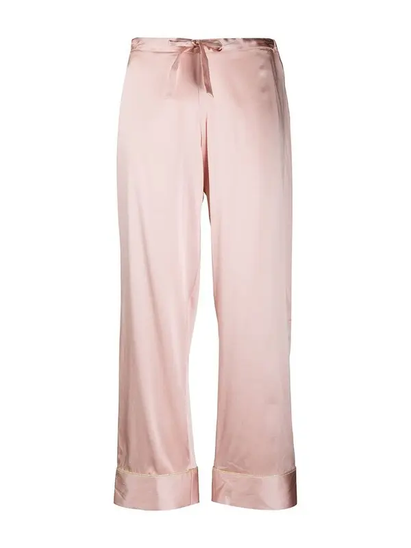 GILDA & PEARL Backstage Silk Pyjama Set - Pink