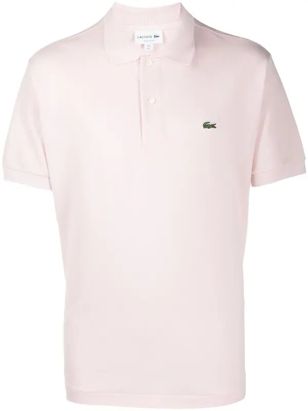 Lacoste Embroidered Logo Polo Shirt - Pink