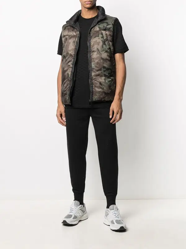 Emporio Armani Plain Textured T-shirt