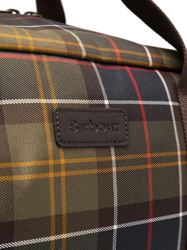 Barbour Plaid Check Luggage Bag
