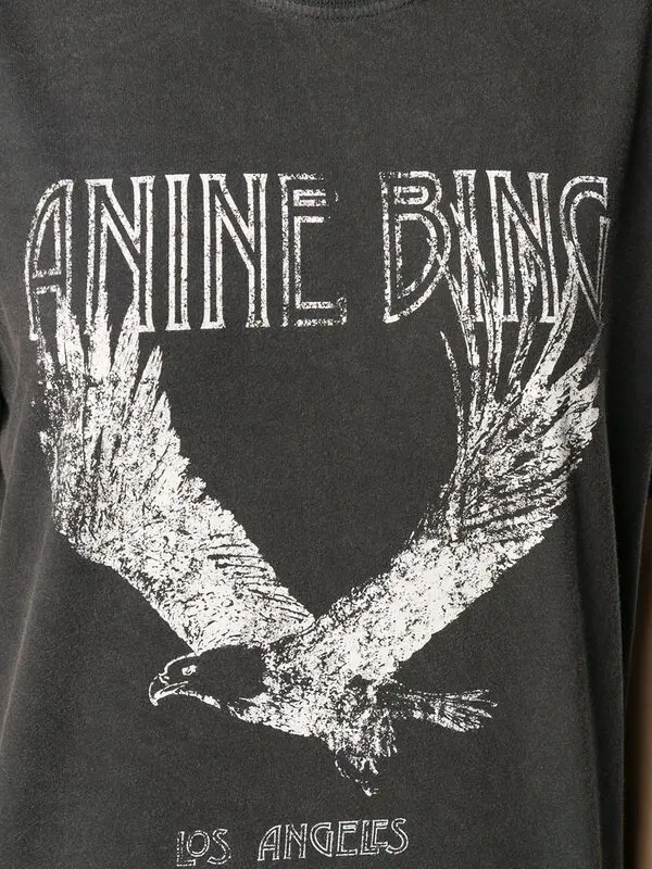 ANINE BING Lili Eagle-print T-shirt