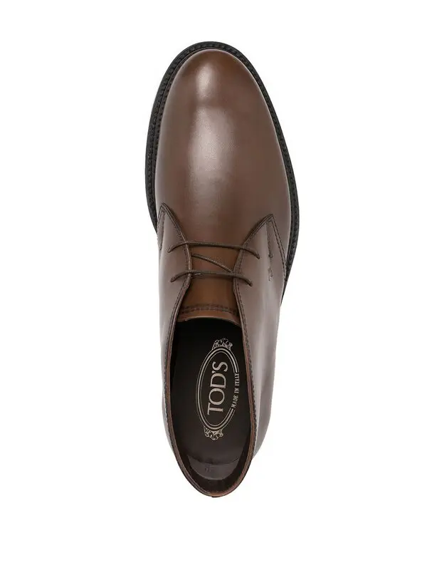 TOD'S Leather Desert Boots