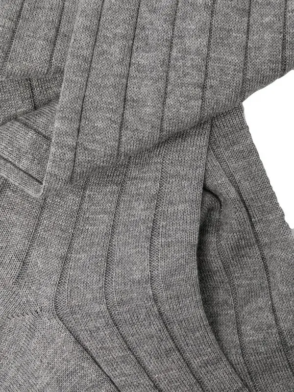 Brunello Cucinelli Ribbed-knit Ankle Socks
