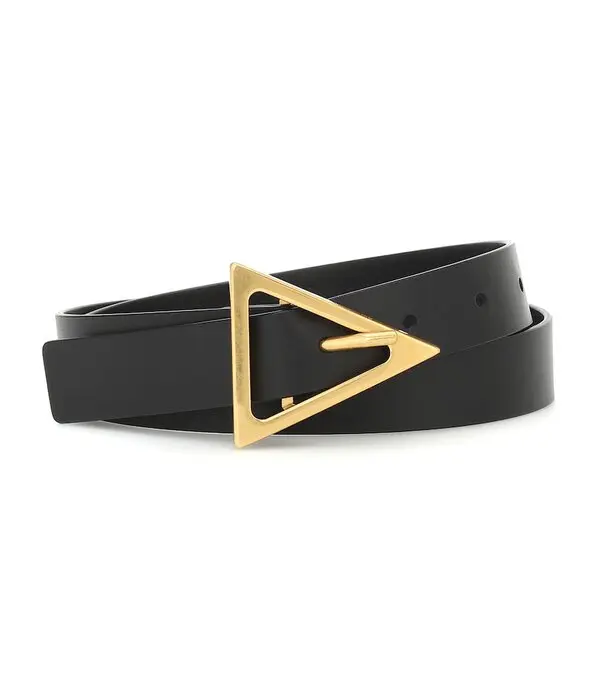 Bottega Veneta Triangle Leather Belt