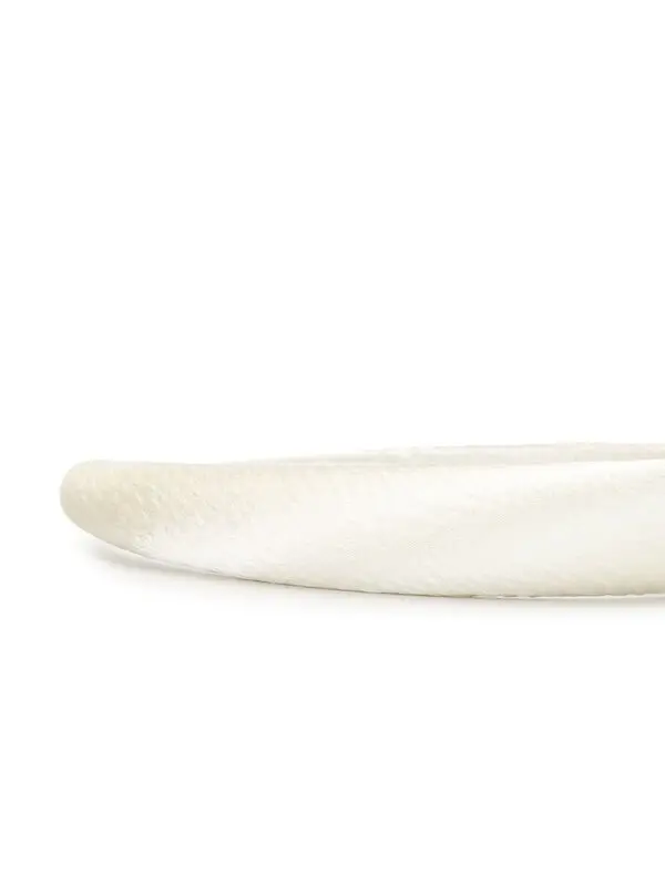 JENNIFER BEHR Tori Silk Headband - White