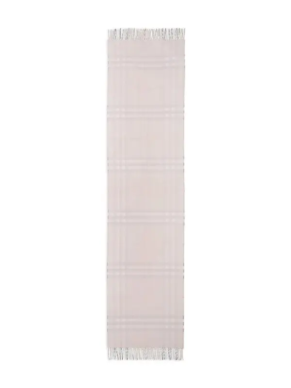 Burberry Reversible Check Cashmere Scarf - Pink