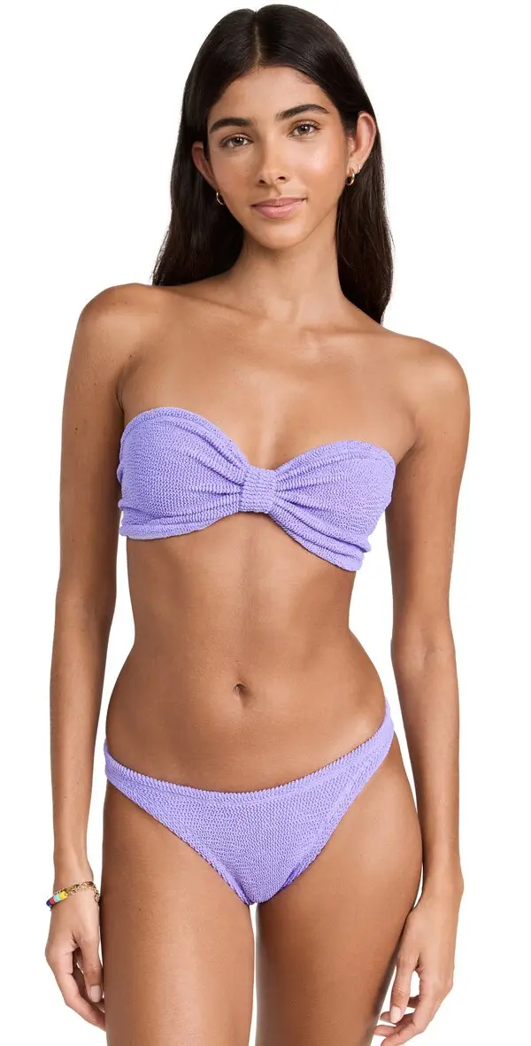 Hunza G Jean Bikini Set - Lilac