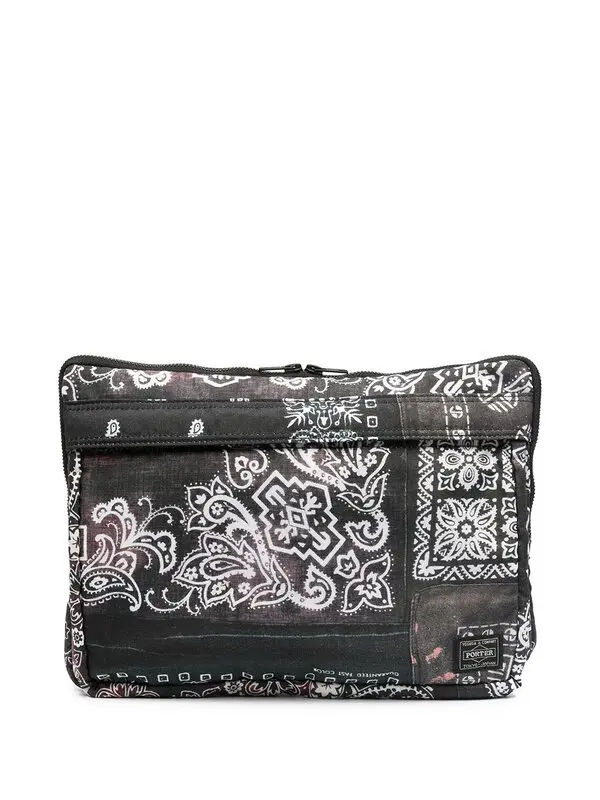 Neighborhood X Yoshida Porter Laptop Case In Black - 9% Off