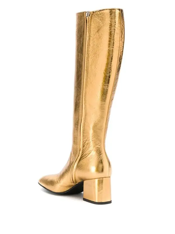 Marni Square-toe Leather Boots