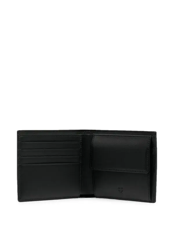 Mcm Small Monogram-print Bi-fold Wallet