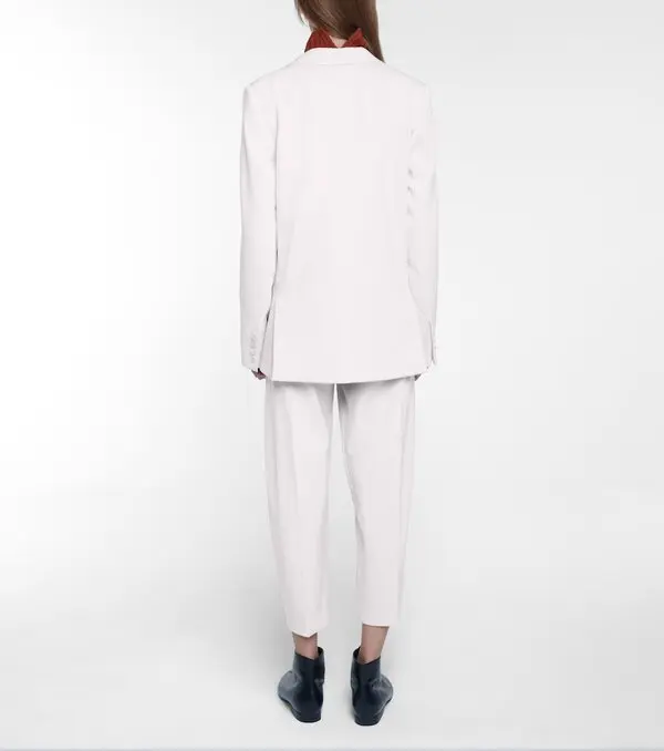 Stella McCartney Lindsey Wool Blazer - Grey