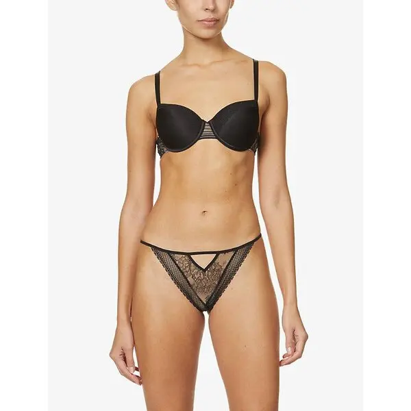 Chantelle Sukeban Half-cup Stretch-woven Bra