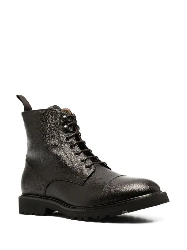 SCAROSSO Ankle-length Lace-up Boots