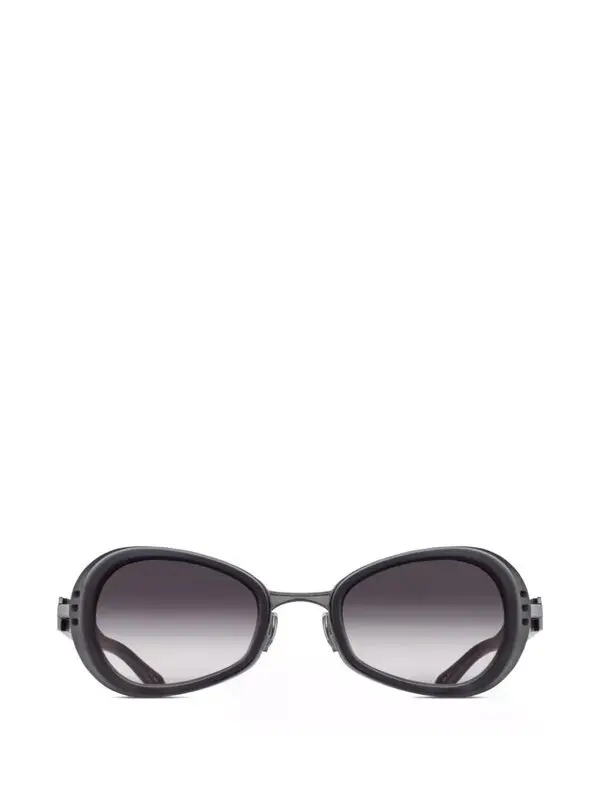Matsuda Rectangular-frame Sunglasses - Black