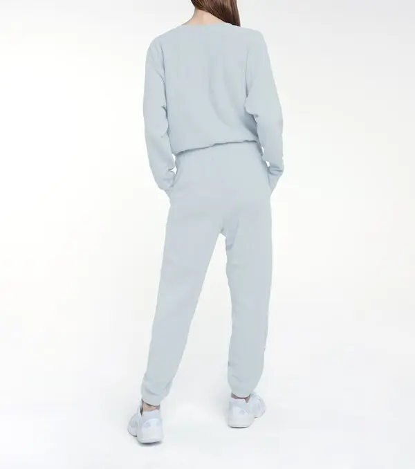 LES TIEN Classic Fleece Sweatpants - Blue