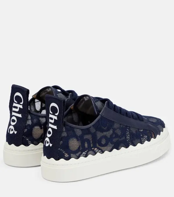 Chloé Lauren Lace Sneakers