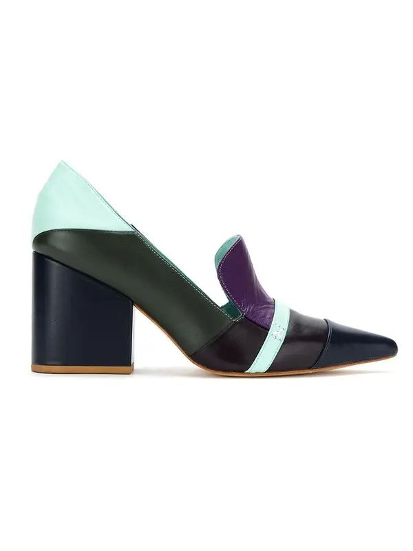 STUDIO CHOFAKIAN Colour Block Pumps