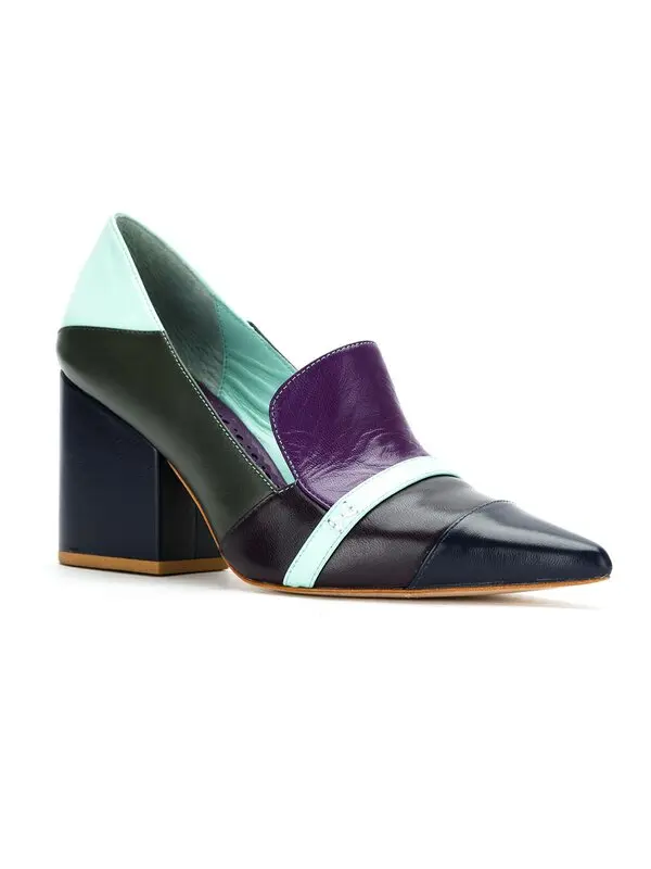 STUDIO CHOFAKIAN Colour Block Pumps
