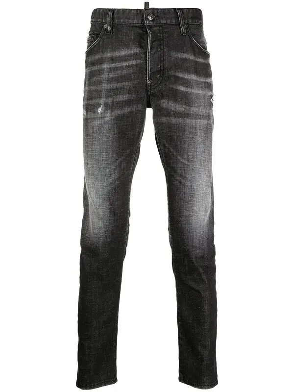 Dsquared2 Distressed Slim-fit Jeans