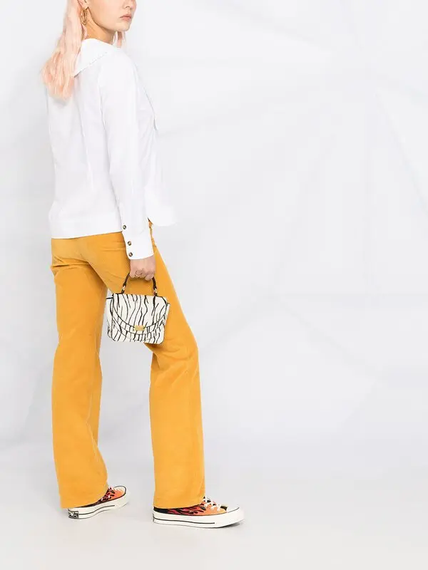 GANNI Ruffled Collar Blouse