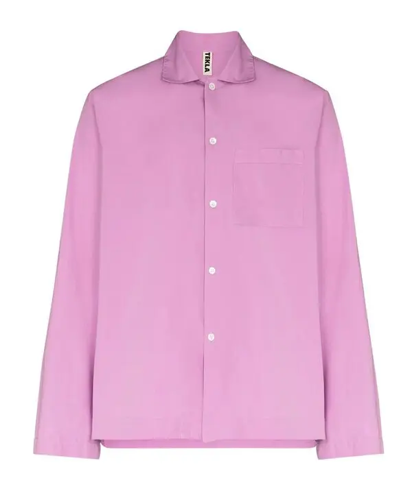 TEKLA Organic Cotton Pajama Shirt