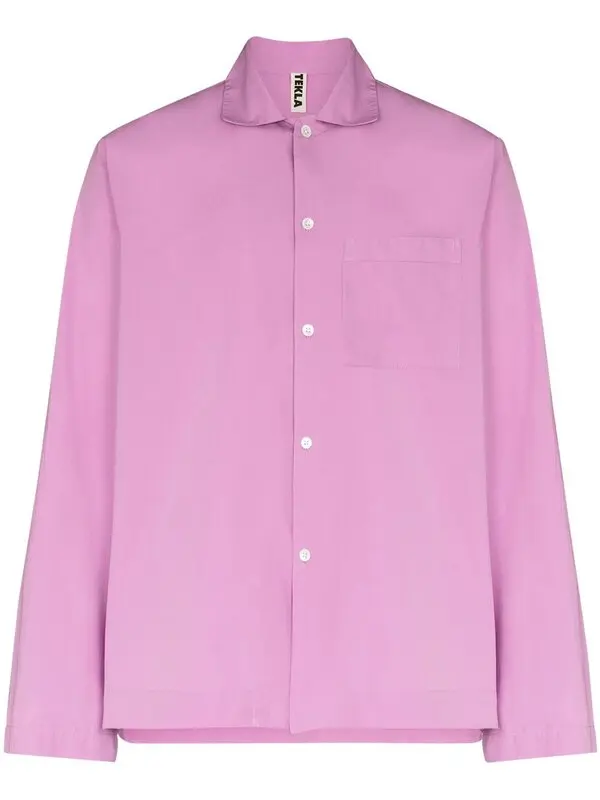 TEKLA Organic Cotton Pajama Shirt