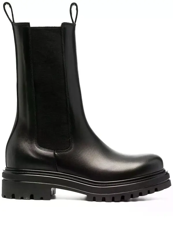 SCAROSSO Chunky Rubber-sole Boots