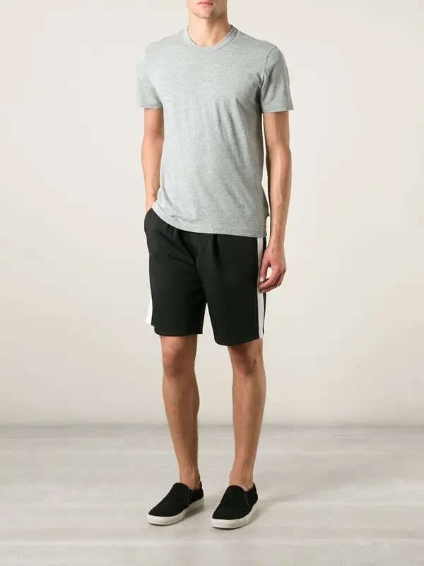 JAMES PERSE Round Neck T-shirt - Grey