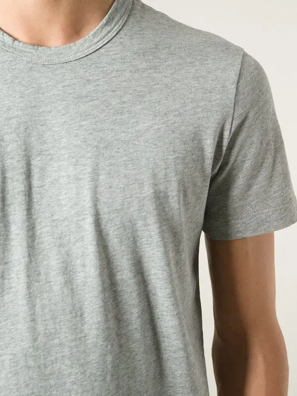 JAMES PERSE Round Neck T-shirt - Grey
