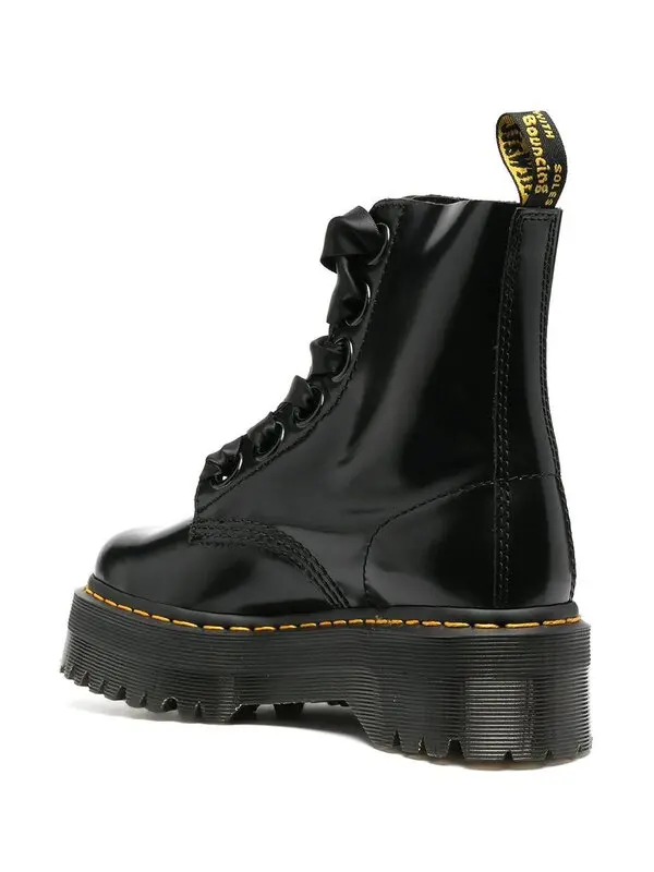 Dr. Martens Molly Leather Platform Boots
