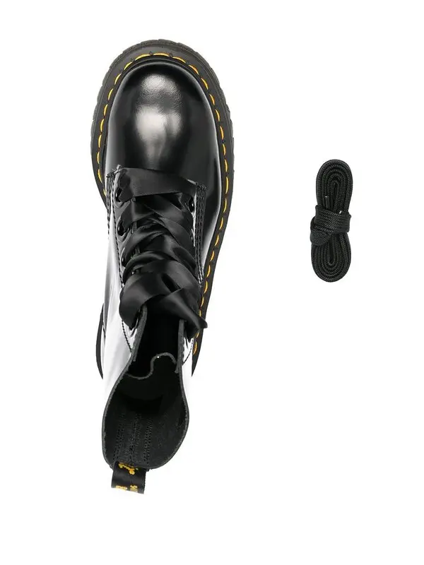 Dr. Martens Molly Leather Platform Boots
